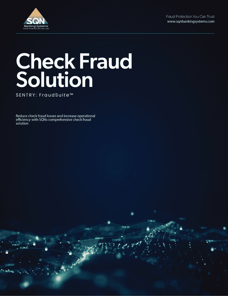 Download Our Brochure - SQN Banking Systems