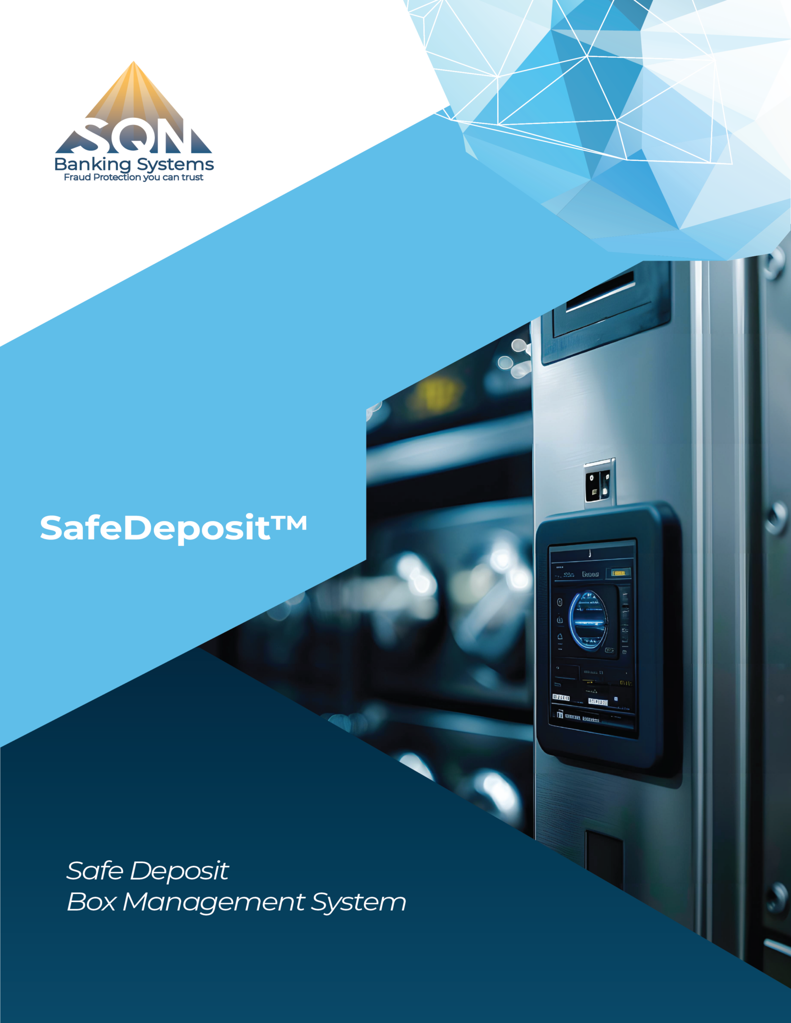 Safe Deposit Box Management System Brochure Download - SQN Banking Systems